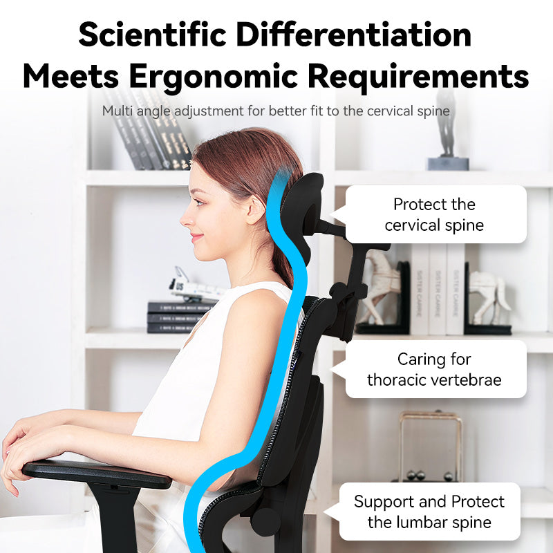 MUSSO E600 PRO Ergo Chairs 3D Handrail and Adjustable Headrest Ergonom ...