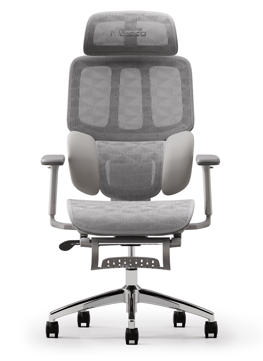 MUSSO H80 Classic Ergo Chairs Adjustable Headrest Ergonomic Mesh Offic